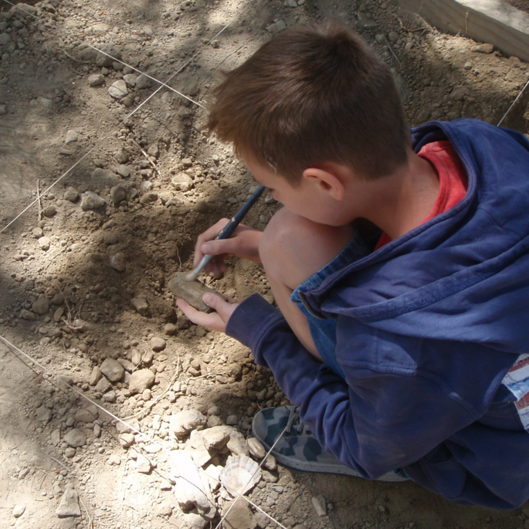 Archéologues en herbe